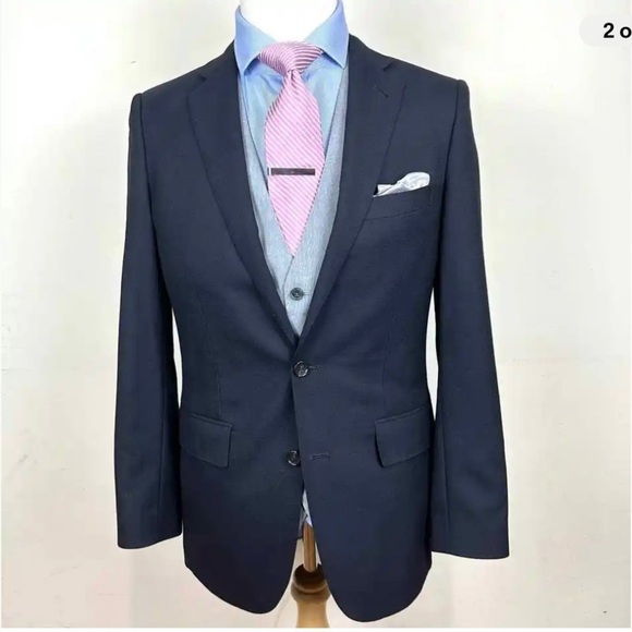 J. Crew | Suits & Blazers | J Crew Aldridge Navy Blue Suit Coat | Poshmark